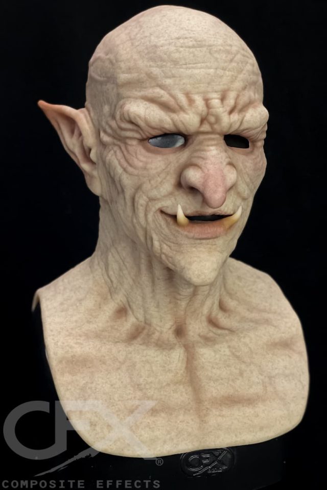 Grimp Silicone Mask (Orc w/ Tusks) - CFX - Lifelike Silicone Masks