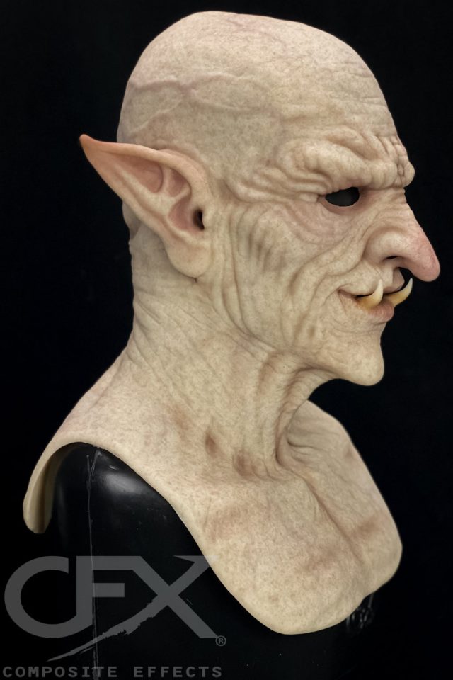 Grimp Silicone Mask (Orc w/ Tusks) - CFX - Lifelike Silicone Masks