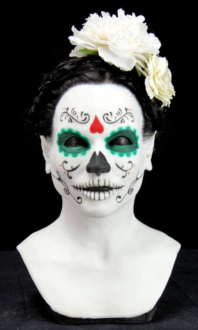 Roxy Silicone Mask (Dia De Los Muertos w/ Hair) - CFX - Lifelike ...
